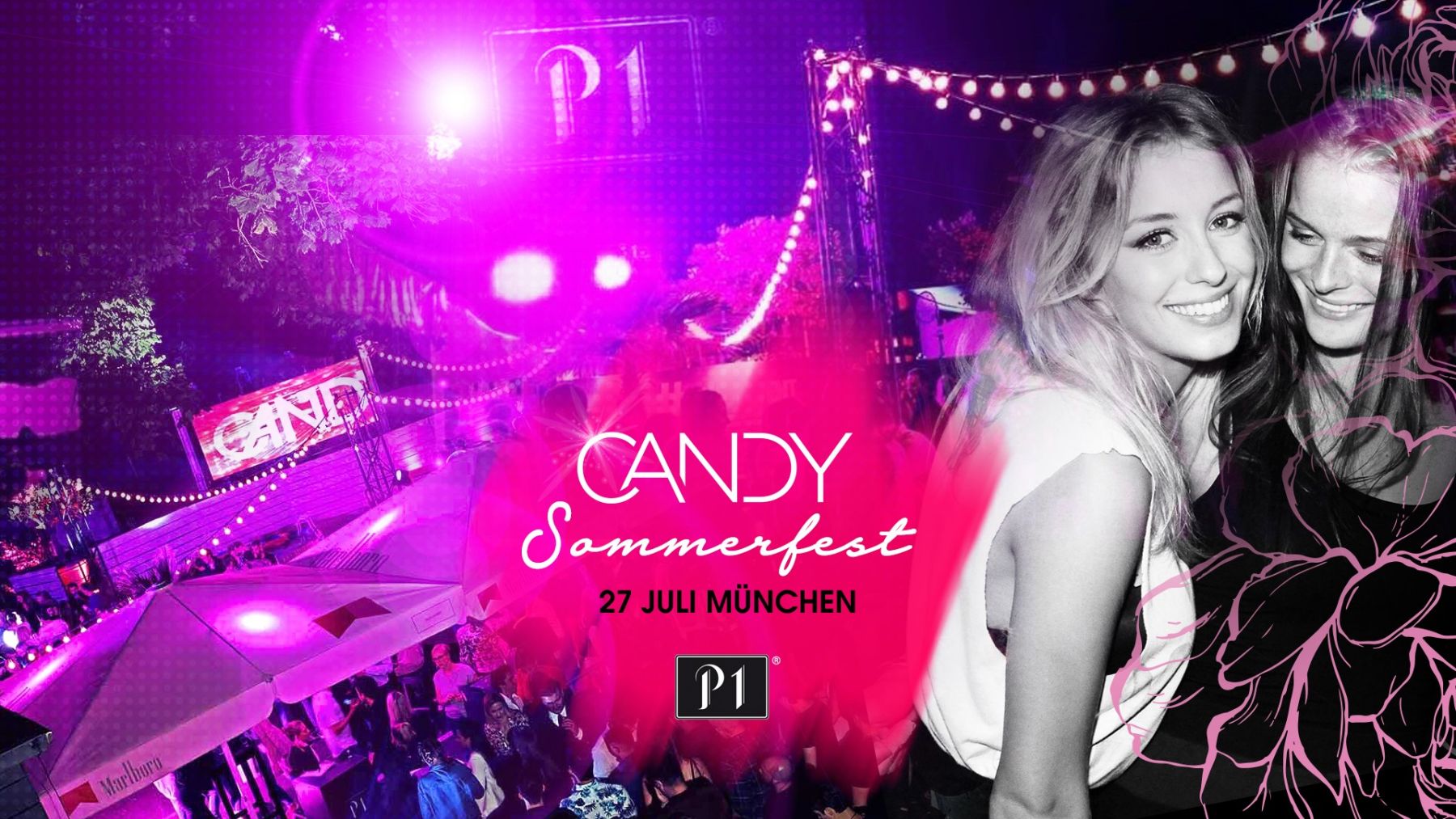 CANDY Sommerfest | P1 Club & Bar, Events München